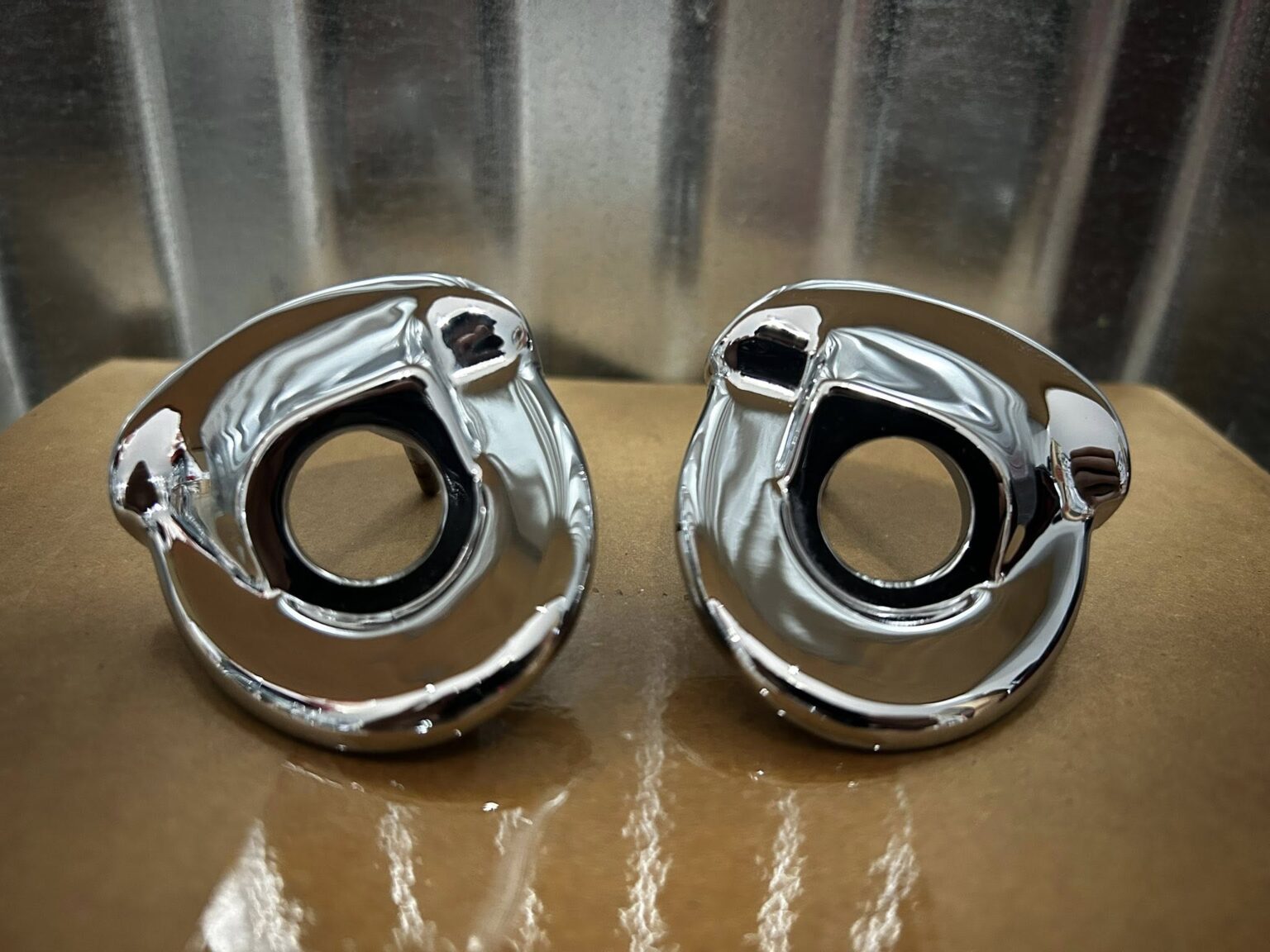 1955-1957 Wiper Bezel Escutcheons – Hueys Auto Parts